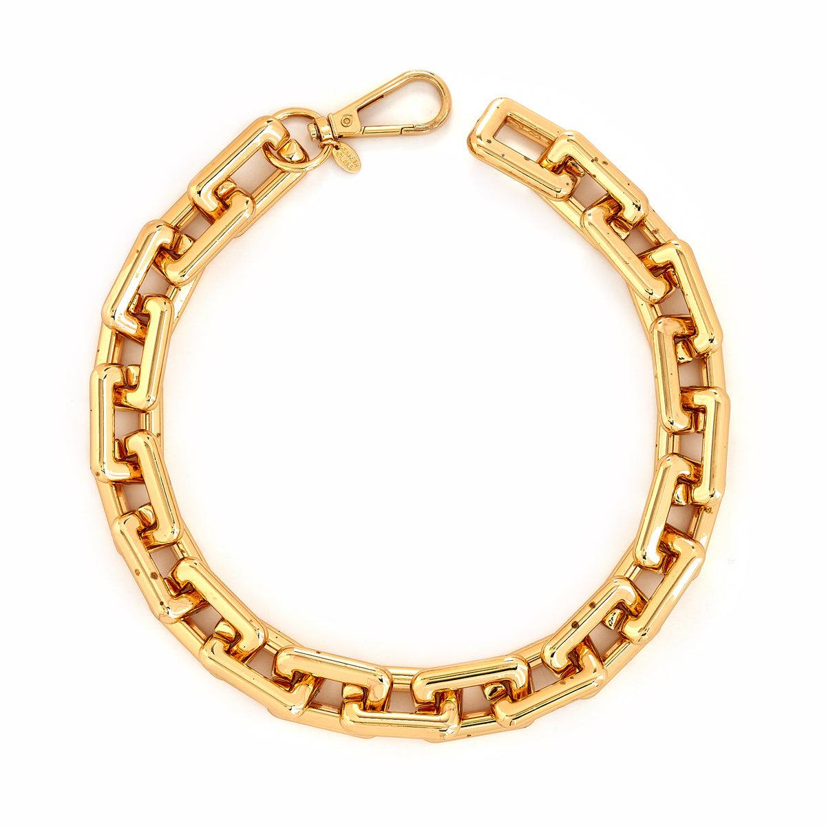 Rectangle Link Necklace