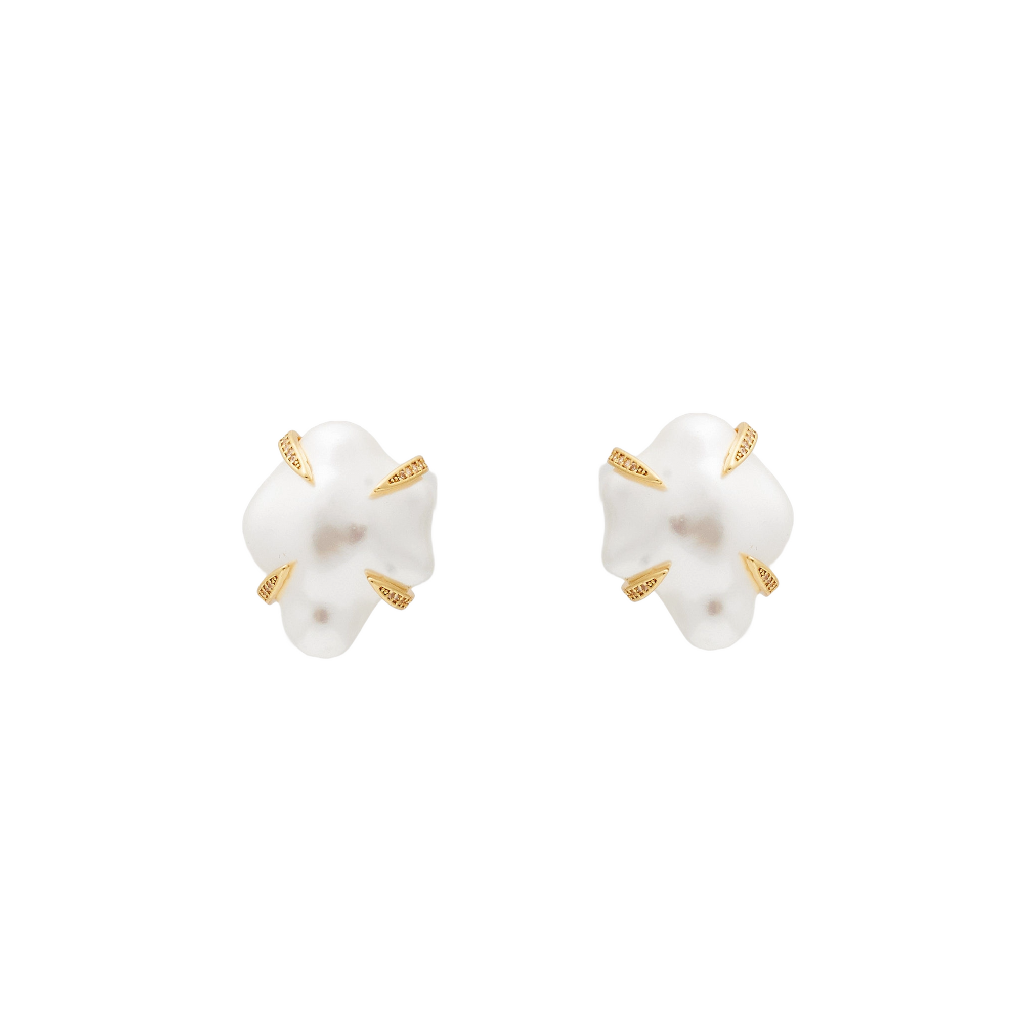 Pearl Post Earring
